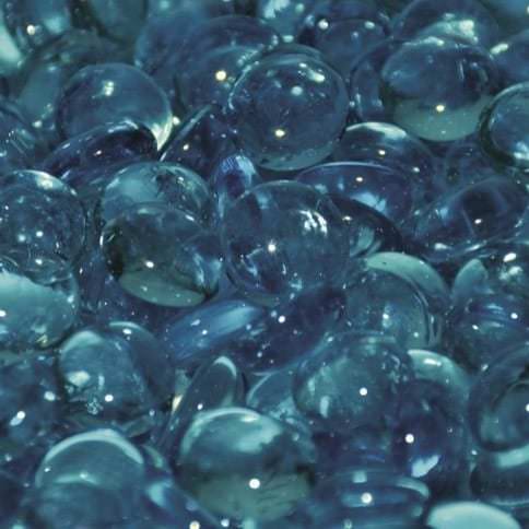 Aqua Blue Fire Beads