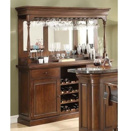 Preston Back Bar & Hutch