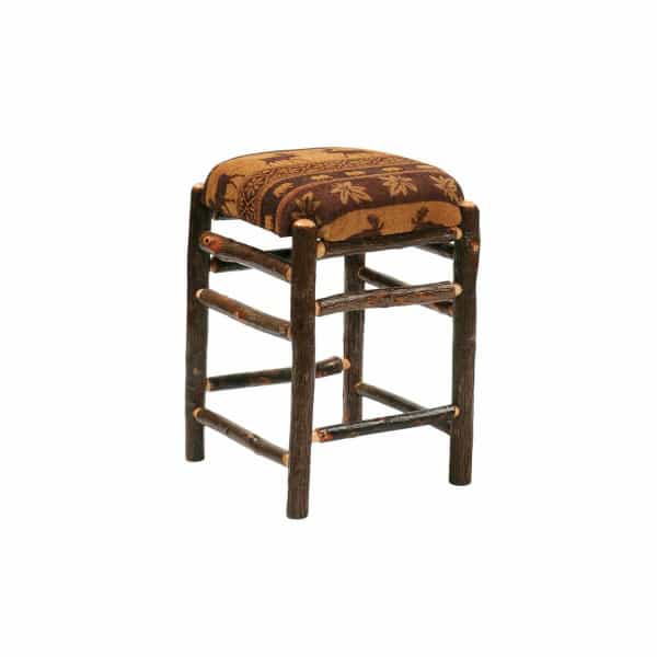 Hickory Square Counter Stool