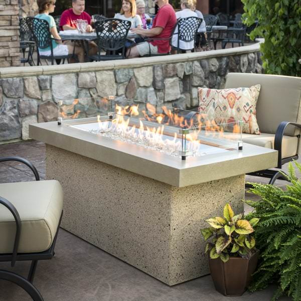 Key Largo Fire Pit Table - Brown