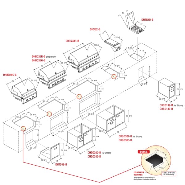 38" Outdoor Gas Grill