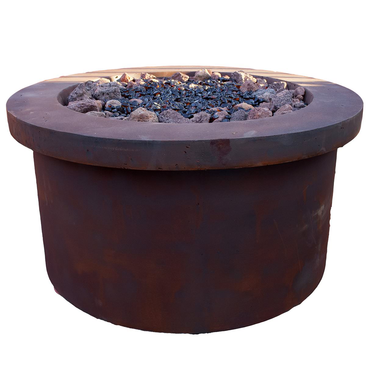 Urban Series Fiery Rust Fire Pit | Family Leisure
