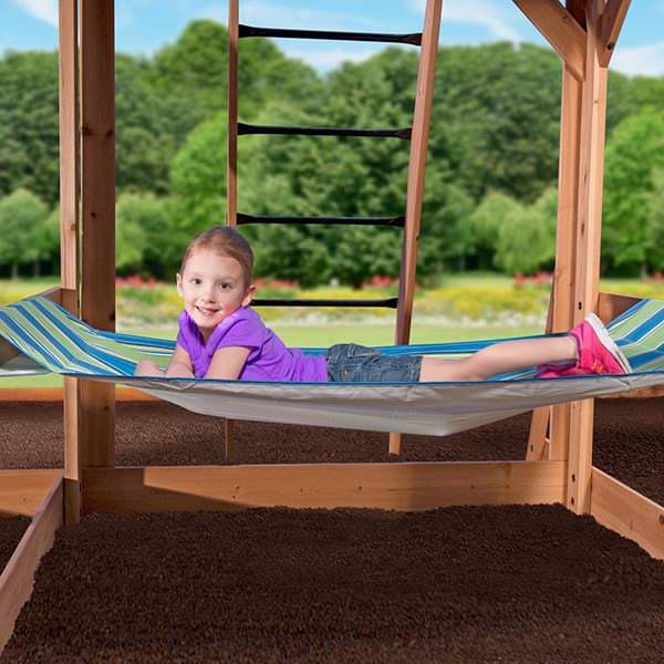 Ocean View Swing Set by Backyard Discovery | Family Leisure