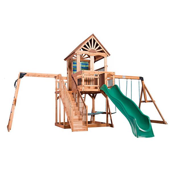 Ocean View Swing Set by Backyard Discovery | Family Leisure