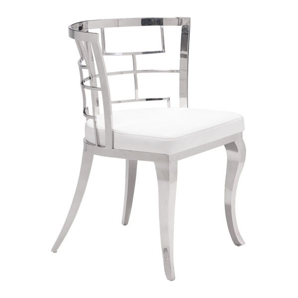 Quince Dining Chair White (Set of 2)
