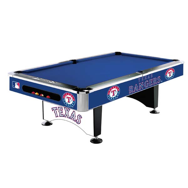 Texas Rangers 8' Pool Table