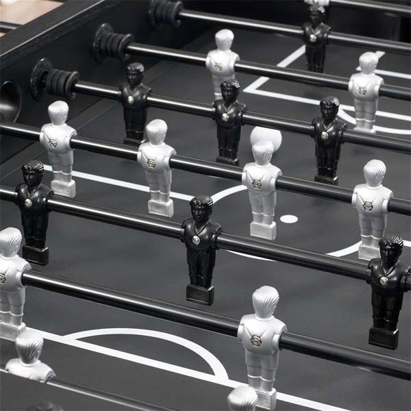 Element Foosball Table w/ Black and Chrome From American Heritage 390027