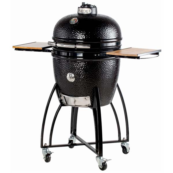 Saffire Bronze Grill Smoker 19" With Stainless Steel Cart